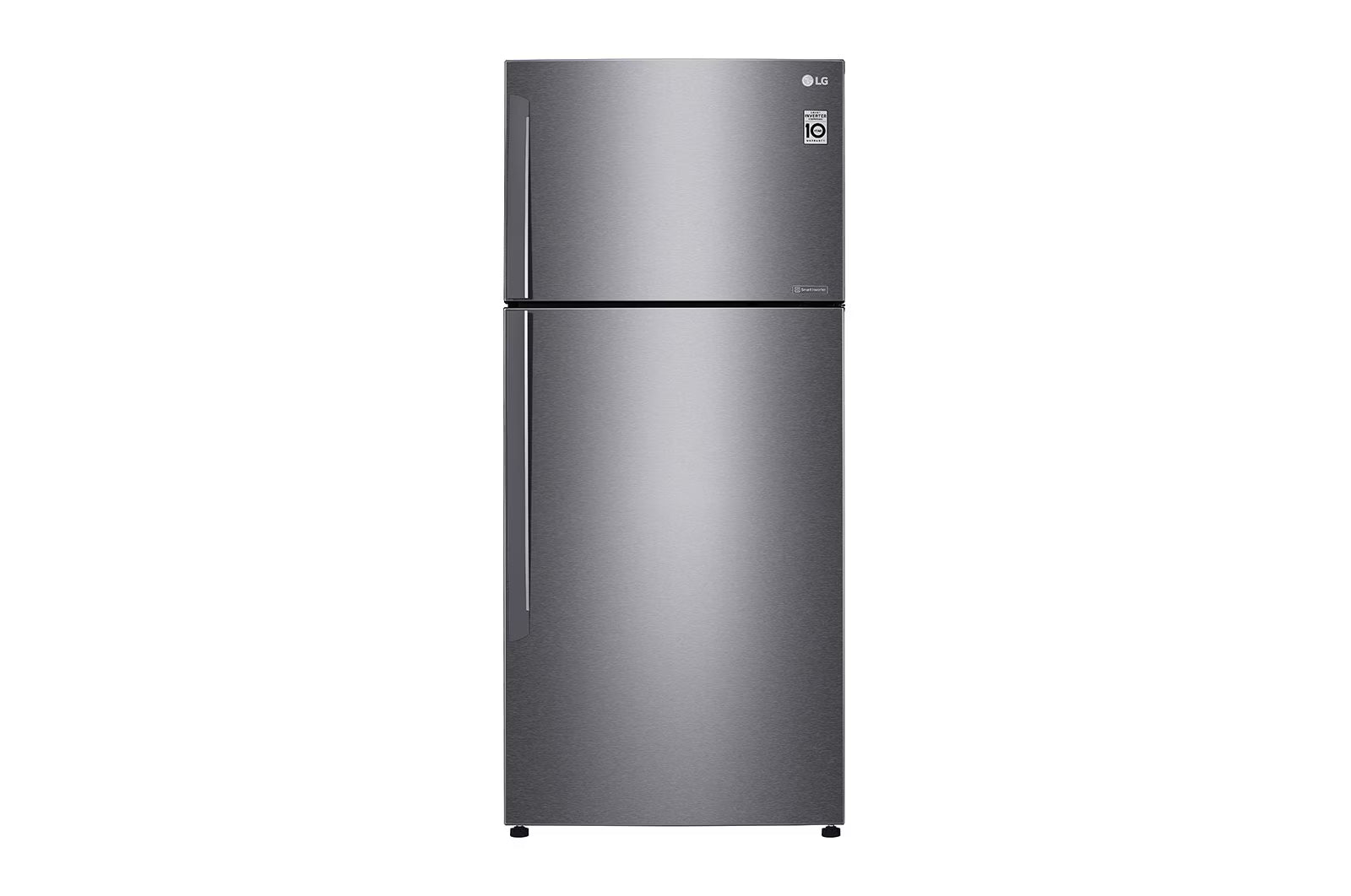 LG GN-C752HQCL Top Mount Refrigerator, Dark Graphite Color, Smart Inve ...