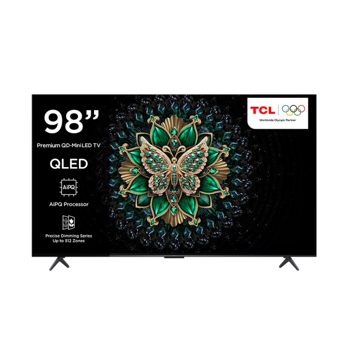 TCL 98 Inch 98C6K 4K QD Mini LED TV | Best rates available – New Aftab ...